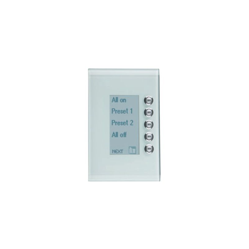 Clipsal C-Bus LCD Saturn Series Wall Switch Push Button with Grid DLT ...