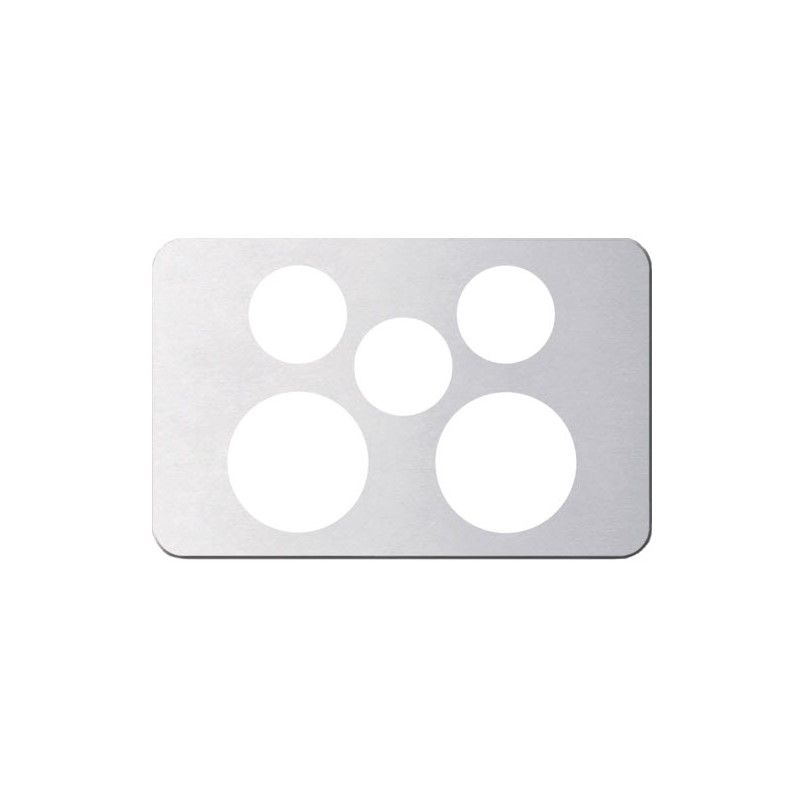 Hager GPO Cover Plate 2 Gang Horizontal For Silhouette Double Socket w ...