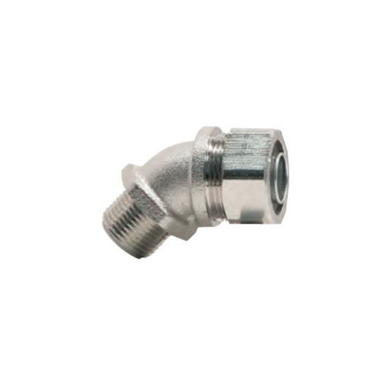 Liquatite Flexible Conduit Terminator 45 deg 50mm Size M50 Thread Size ...