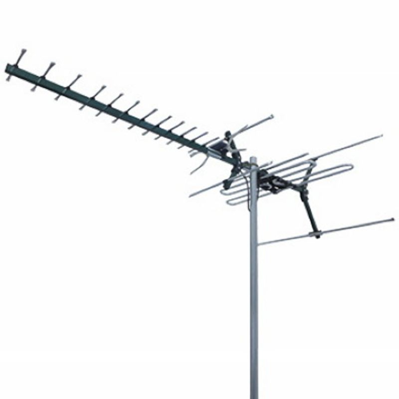Matchmaster Digital TV Antenna VHF 6-12/UHF 28-46 Channels 8/12dB Gain ...