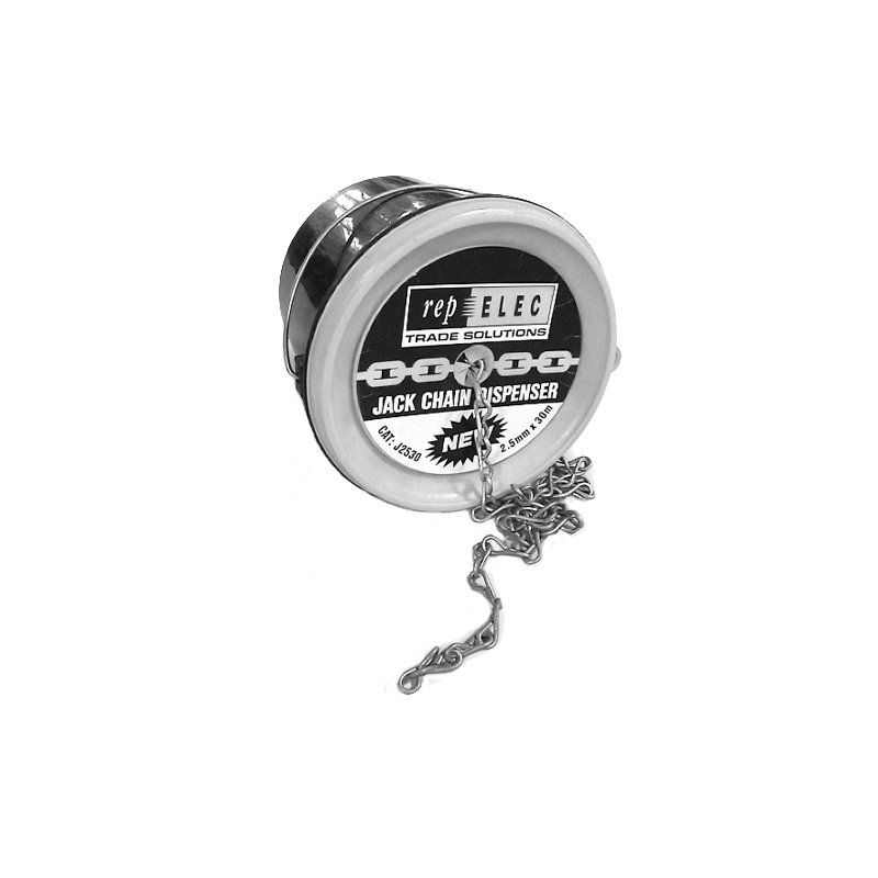 Repelec Jack Chain 30 mtr x 2.5mm - MM Electrical Merchandising