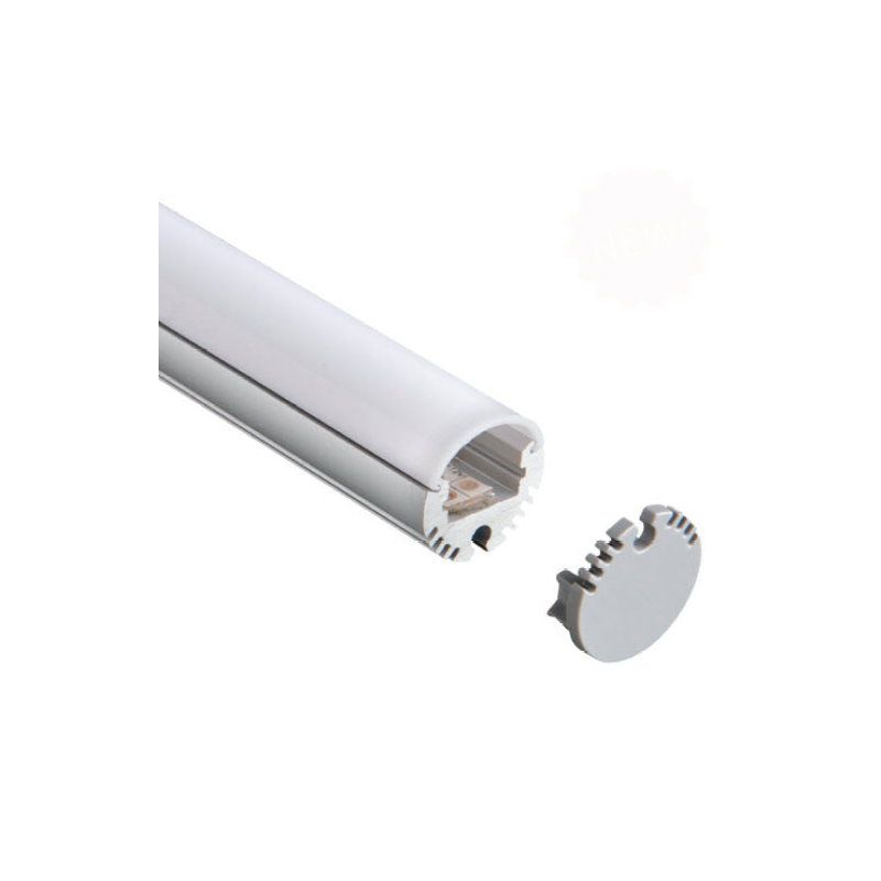 Robus Aluminium Extrusion Circular Anodised Aluminium Extrusion F/LED ...