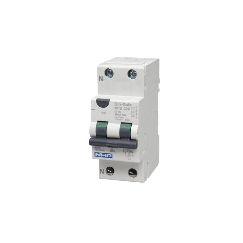Terasaki Combination RCD Circuit Breaker RCBO 1P+ N 20 Amp 240V AC 10 ...