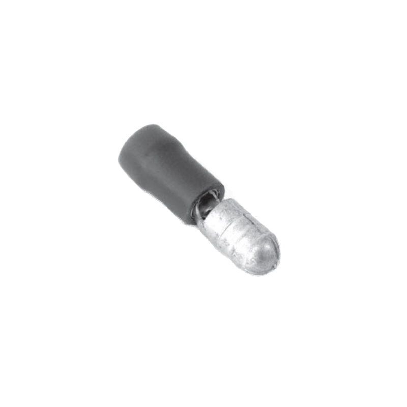 Utilux Bullet Connector Male Insulated Supergrip 1.5-2.5mm Blue 100 ...