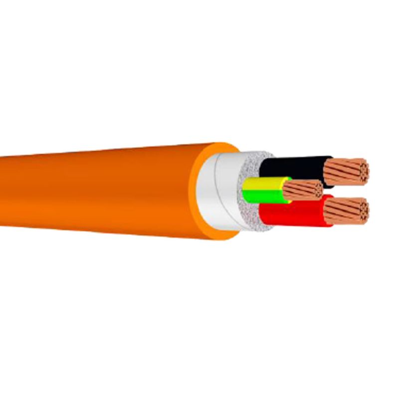 WWC 25mm Orange Circular Cable Unarmoured X-90 XLPE/5V-90 PVC 1mtr - MM ...