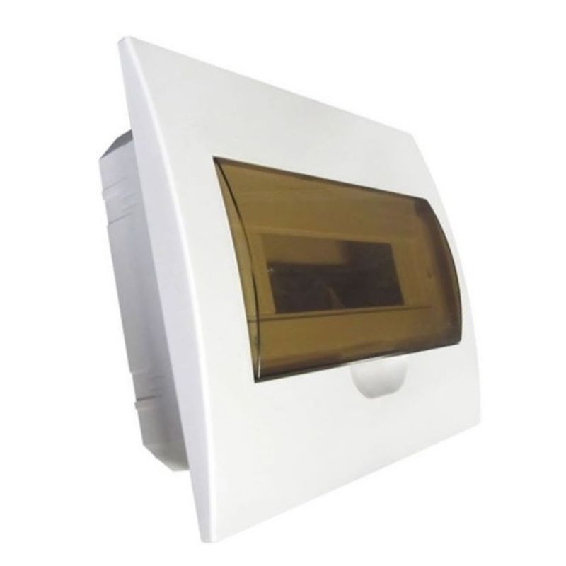 Tradesave 8 Pole Distribution Board Enclosure Flush Mount Inc Lid and ...