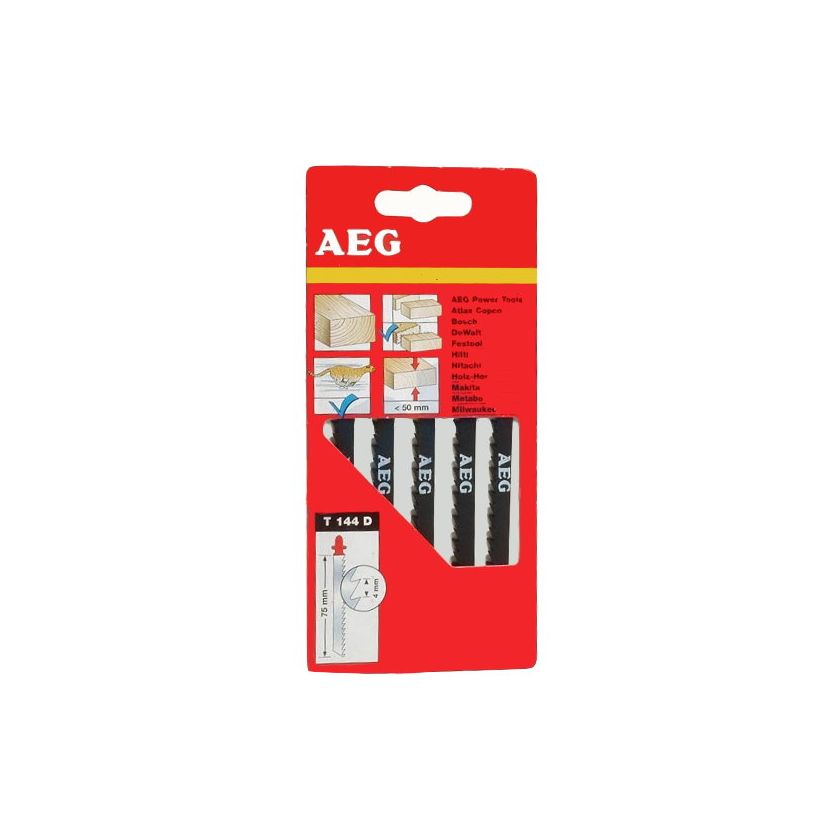 Jigsaw Blade Set Traditional Cut Metal T Shank 55x1.2mm 5PK MM Electrical Merchandising