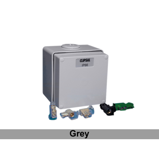 Clipsal Adaptable Box w/Opaque Lid General Purpose Rectangular ...