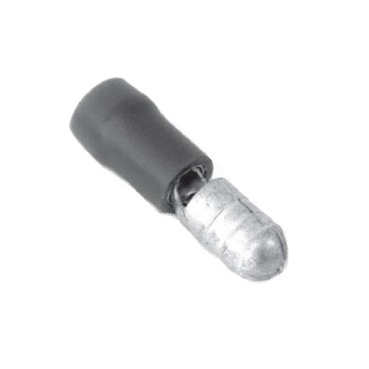 Utilux Bullet Connector Male Insulated Supergrip 1.5-2.5mm Blue 100 ...