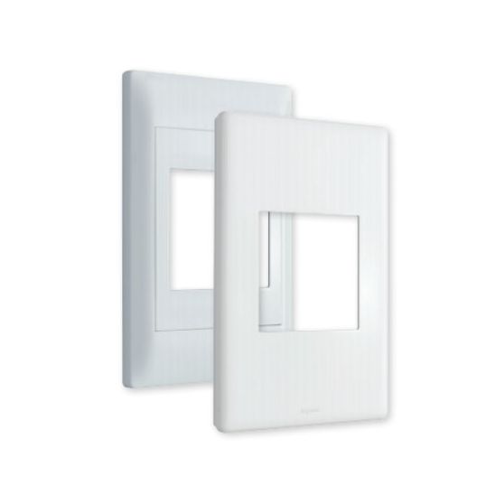 Legrand Switch Grid & Cover Plate Flush Mount Arteor 2 Gang Horizontal ...
